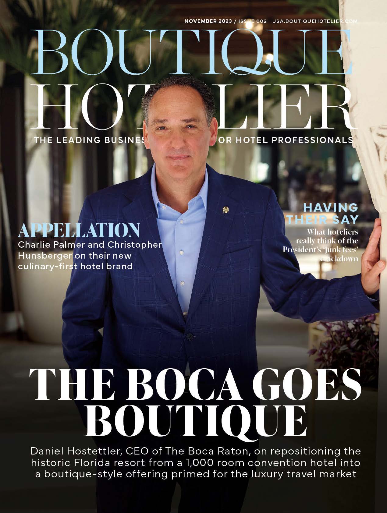 November 2023 - Boutique Hotelier USA