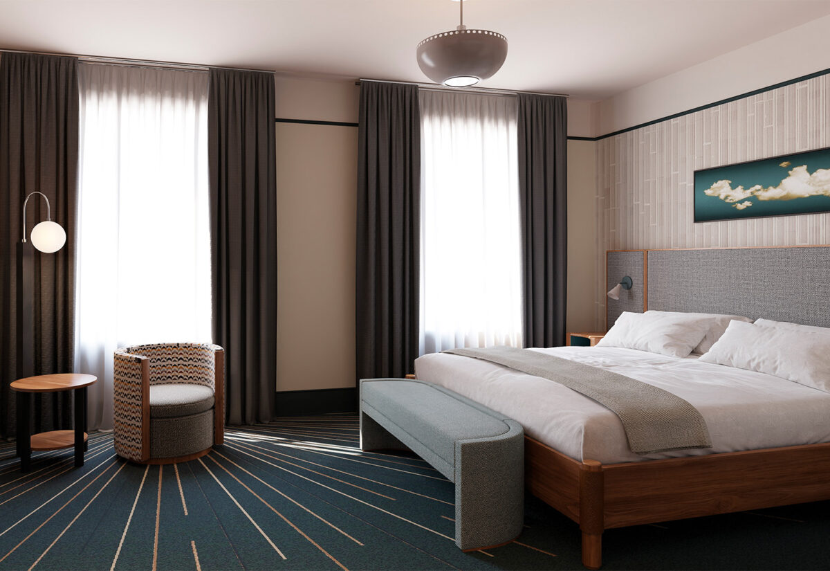 The Flat Iron Hotel to open in North Carolina, April 2024