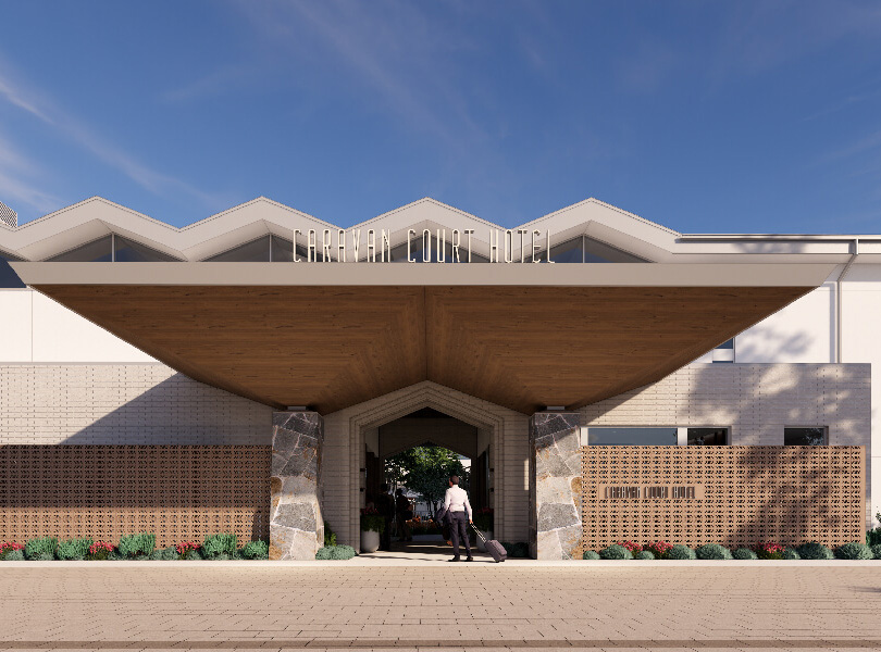 Valencia Hotel Collection begins conversion of former motel into new hotel