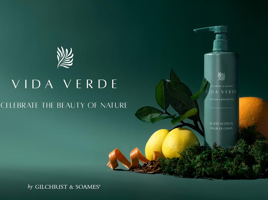 Vida Verde amenities brand launches from Gilchrist & Soames