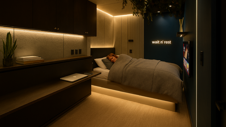Miami Airport opens first Wait n’ Rest sleep rooms in North America